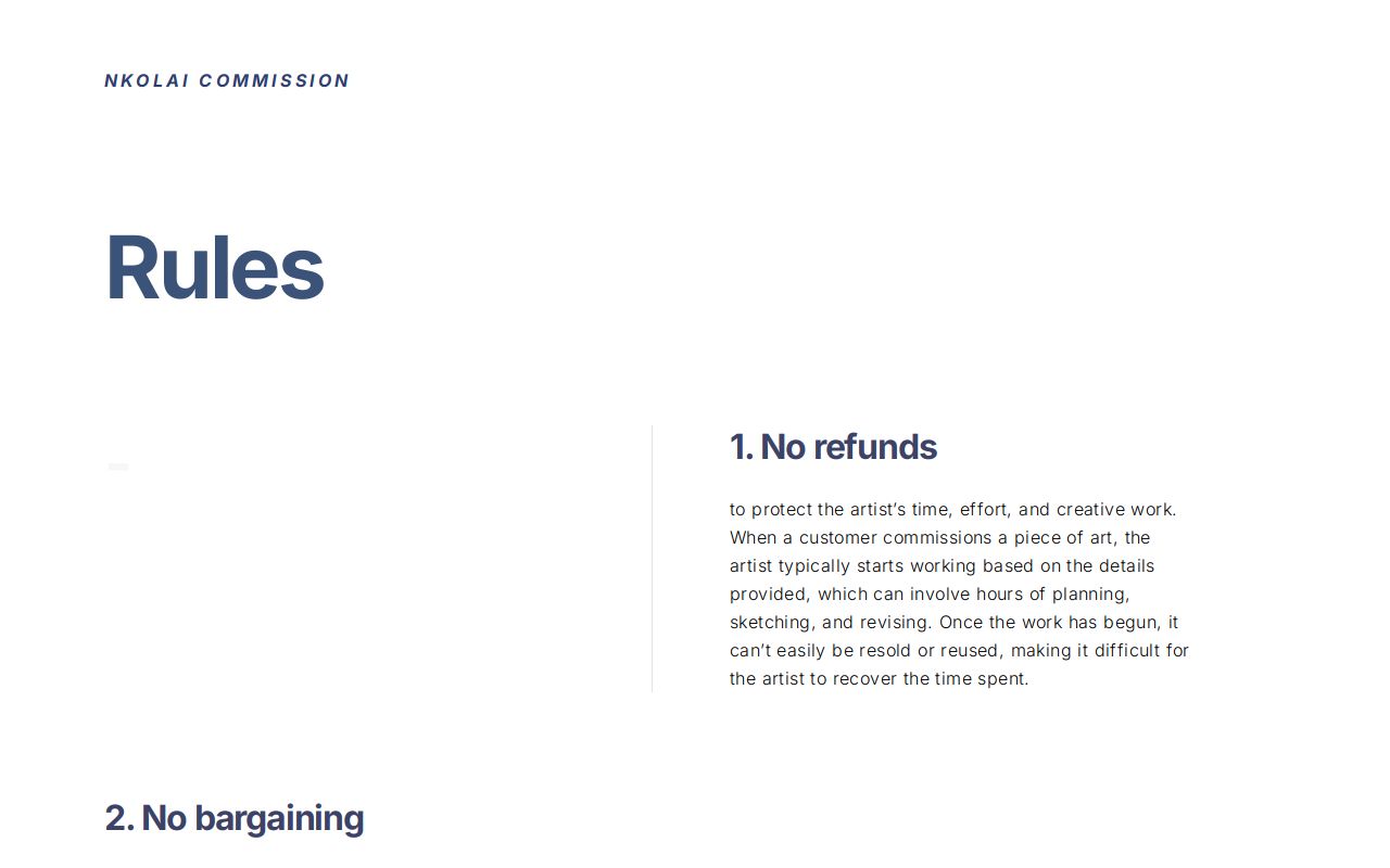 nkolai rules and tos